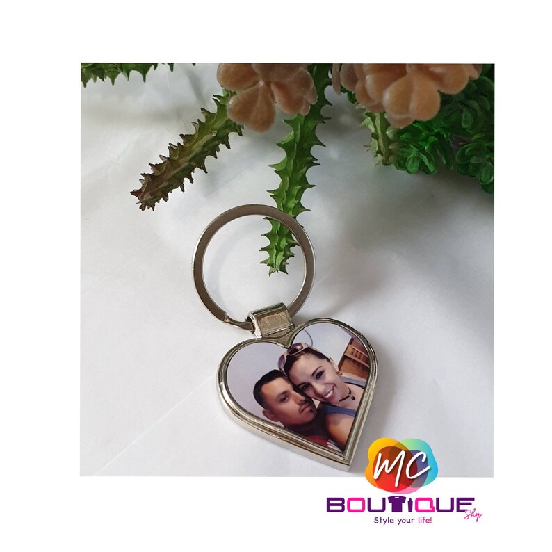 Personalized Keychain Sublimation Blanks Metal Keychain With Box ,heart ...