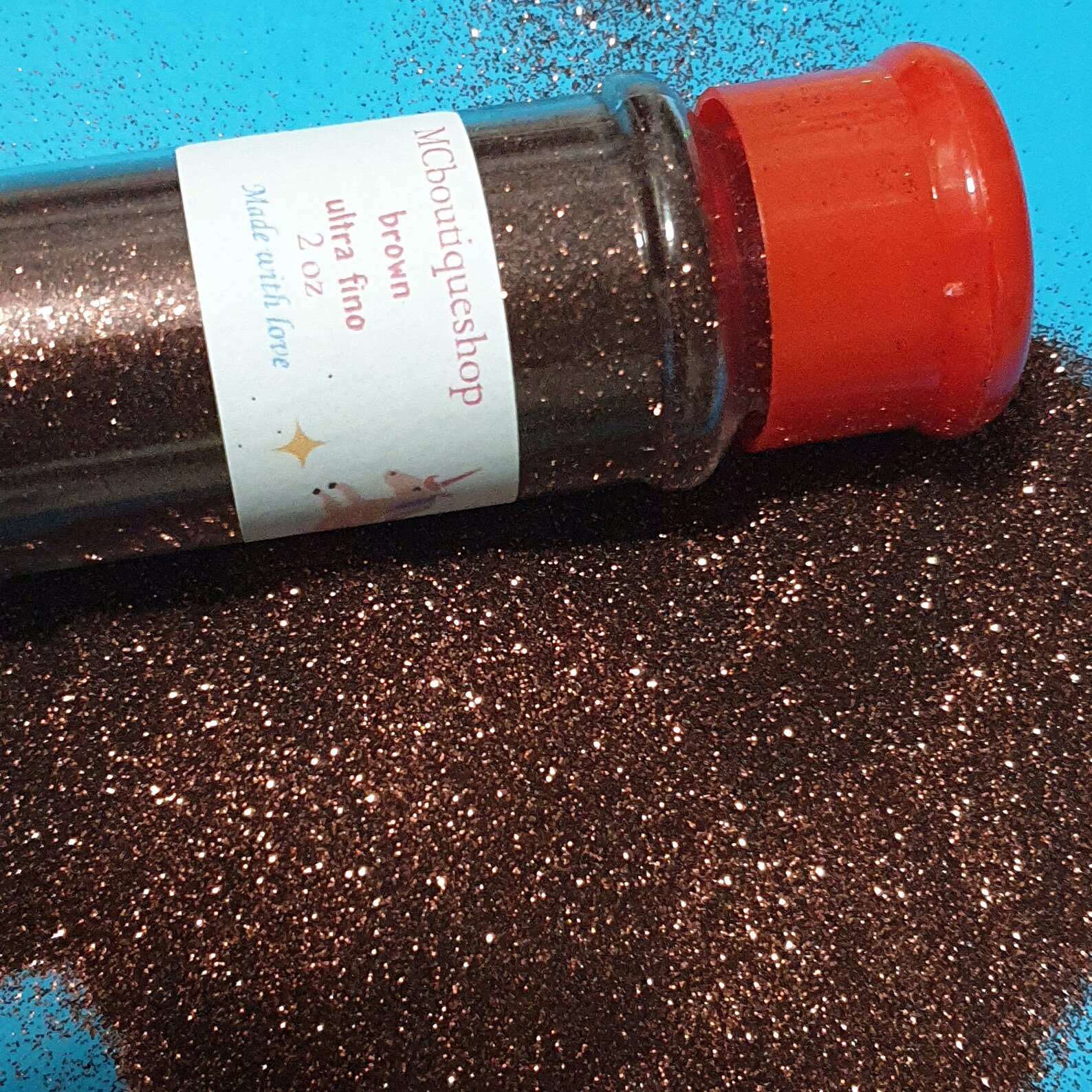 Brown Color Ultra Fine Glitter Super Chunky polyester Glitter - Etsy
