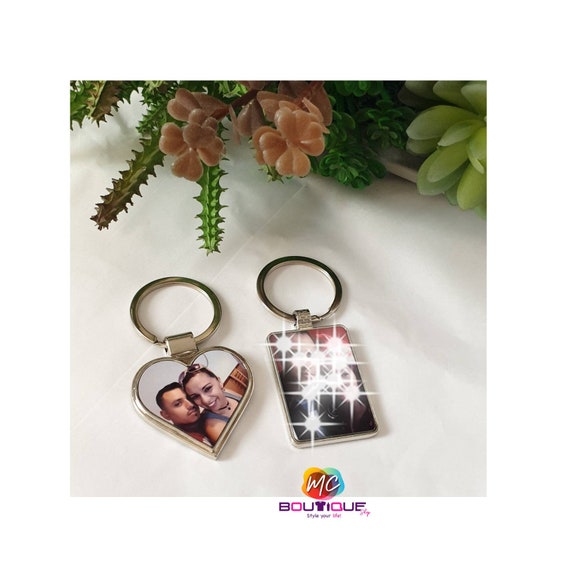 Personalized Keychain Sublimation Metal Keychain With Box - Etsy