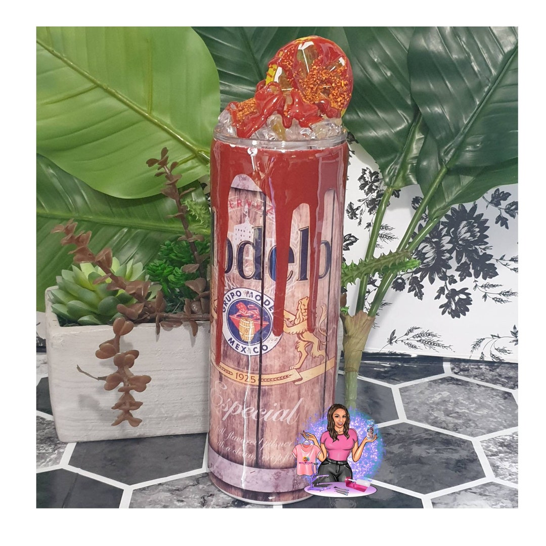 Model Special Beer Tumbler,chamoy Rim Dip,personalized Tumbler, Gift ...
