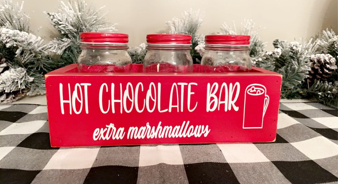 Hot Cocoa Bar, Hot Chocolate Station, Perfect for Hot Chocolate Bars ...