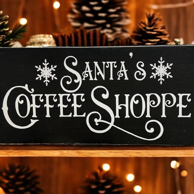 Wooden Coffee Sign - Etsy