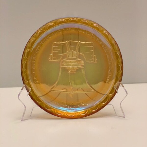 Amber Glass Plates - Etsy