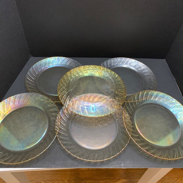 Iridescent Plate - Etsy