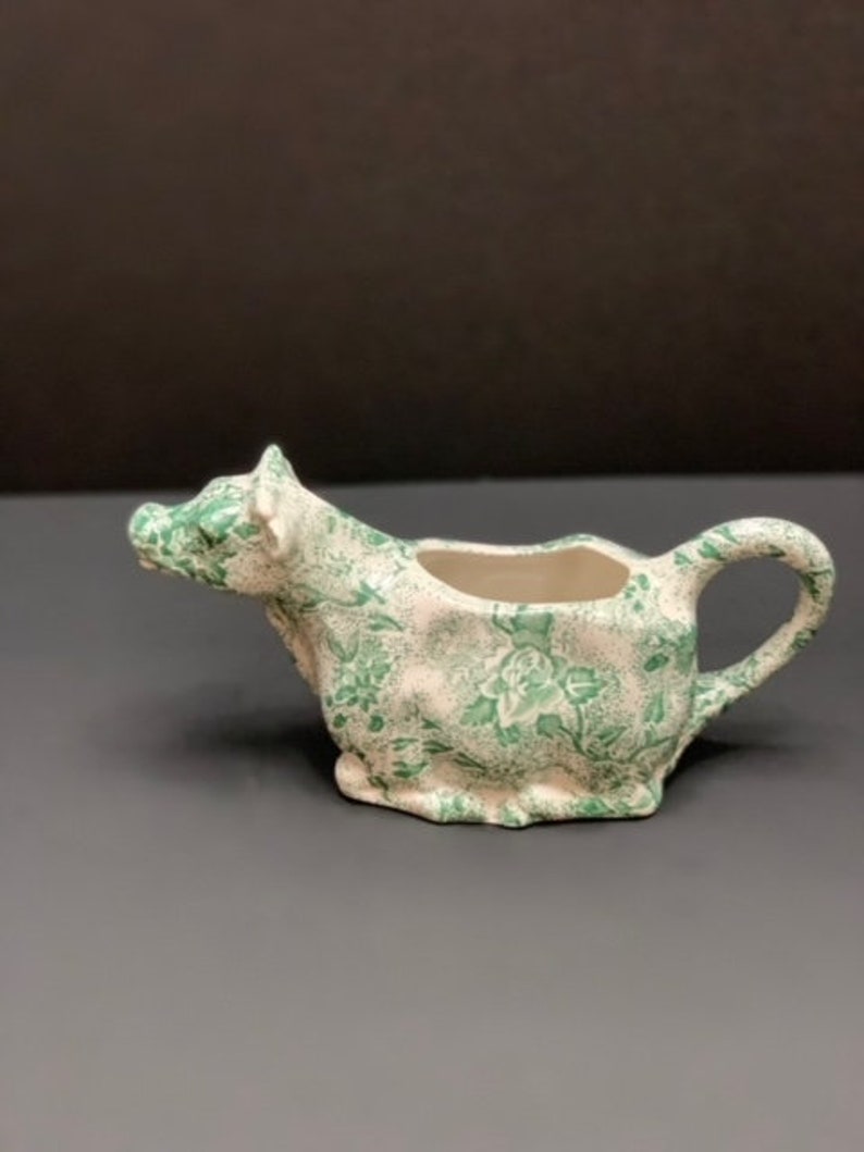 Laura Ashley Cow Creamer (CHINTZ WARE Staffordshire)it Stands 3.5" High ...