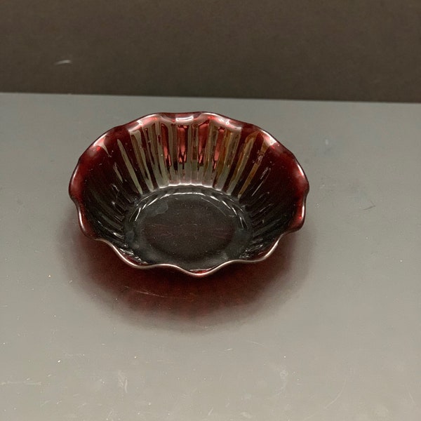 Red Depression Glass - Etsy