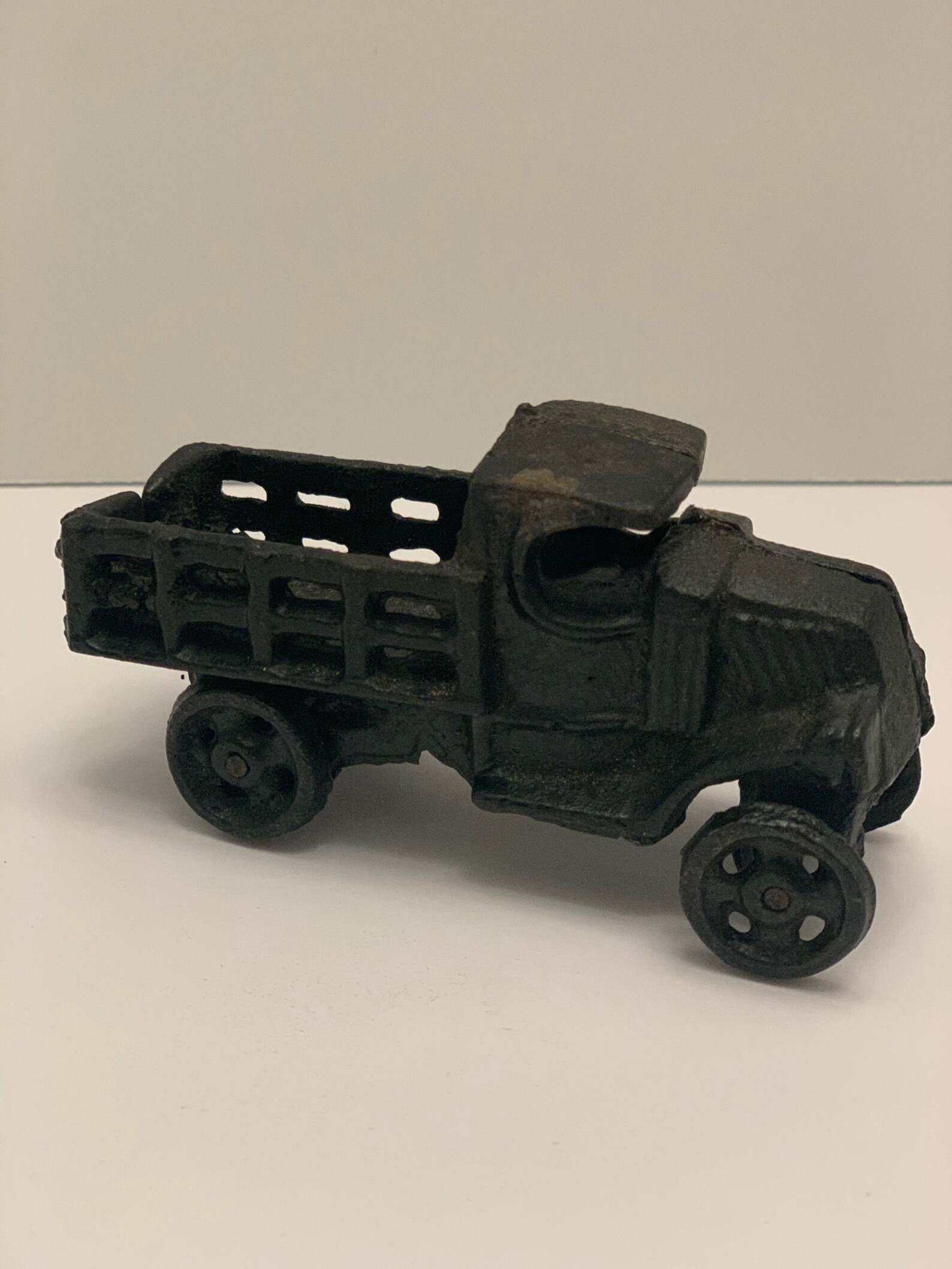 Vintage Black Cast Iron Truck Children's Toy 4.5 Long and 2.5tall - Etsy