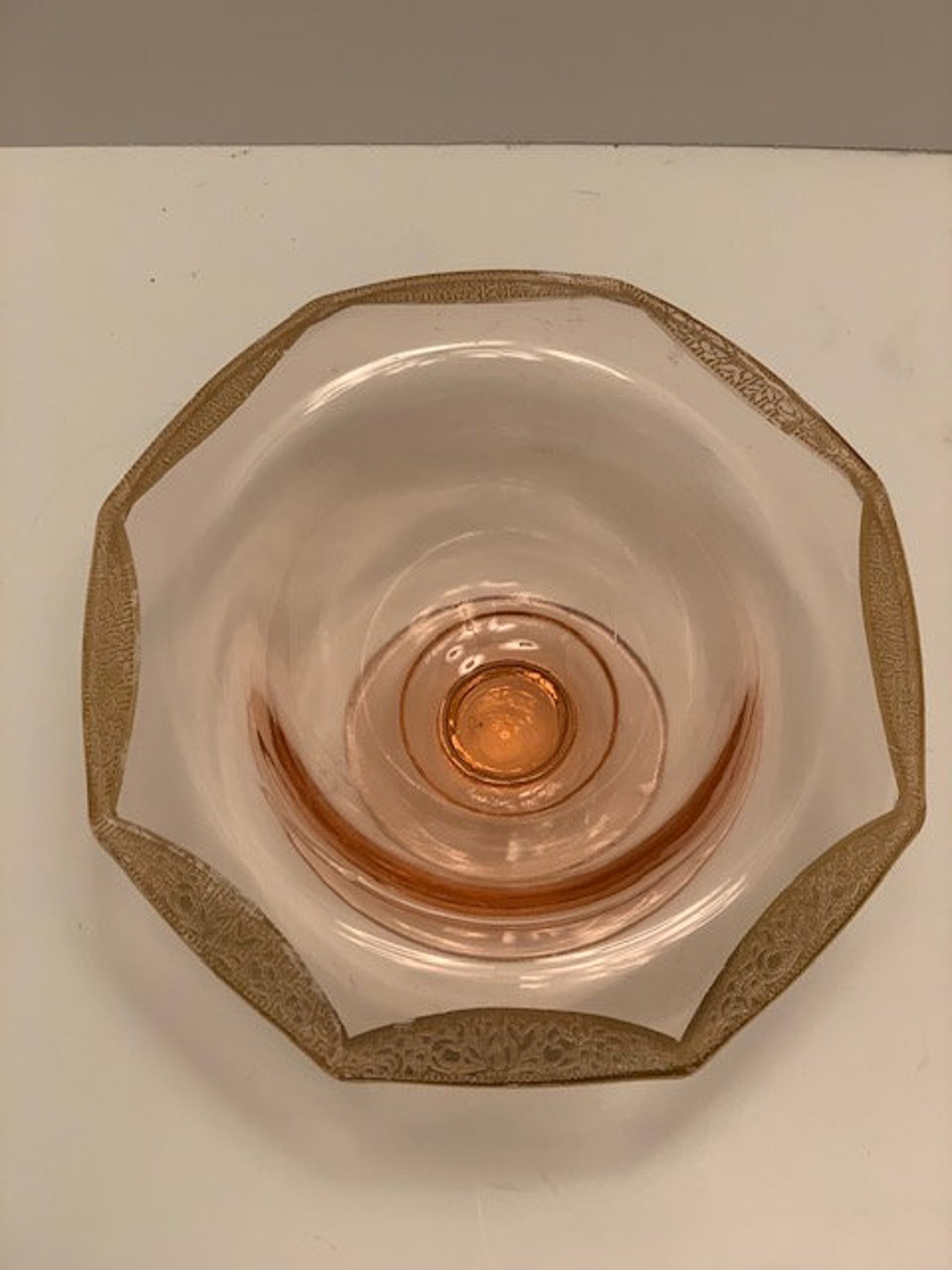 Tiffin Minton Pink Depression Glass Condiment Compote Set With - Etsy