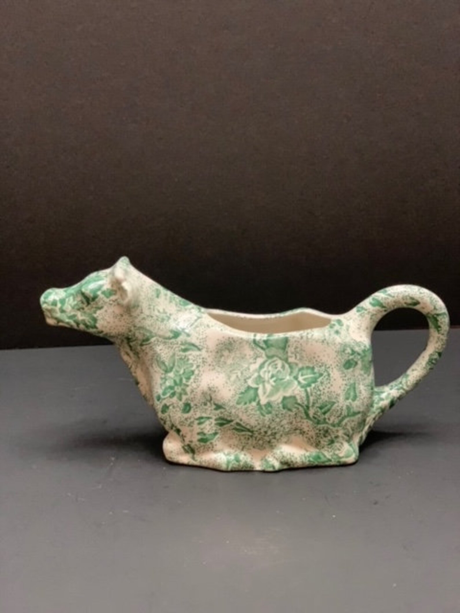 Laura Ashley Cow Creamer (CHINTZ WARE Staffordshire)it Stands 3.5" High ...