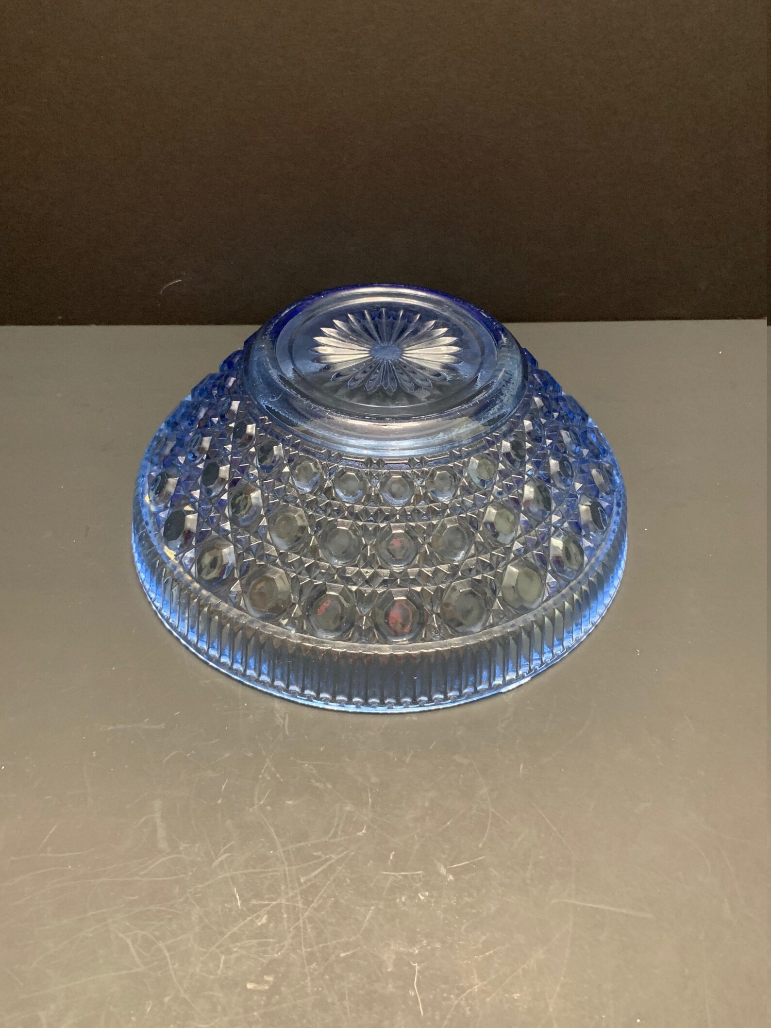 Indiana Glass Depression Glass Windsor Pattern Serving Bowl 10.5 Wide ...