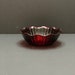 Ruby Red Depression Glass Berry Bowl 6.5" - Etsy