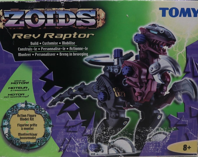 Vintage 2003 Tomy Zoids Rev Raptor Action Figure Model Kit Assembled ...