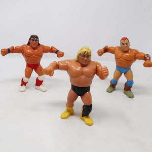 Vintage 1990s Hasbro WWF World Wrestling Federation Action Figures Lot ...