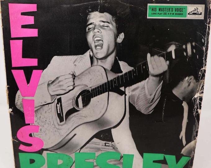 Vintage 1956 50s His Master's Voice Elvis Presley - Rock 'N' Roll 12 ...