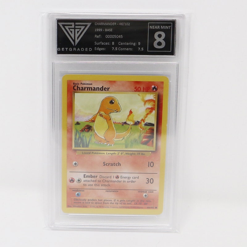 Rare Charmander Card - Etsy