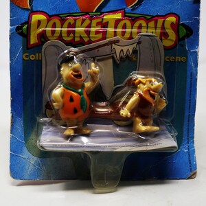 Vintage 2000 Hanna Barbera Pocketoons the Flintstones Collectable Fred ...