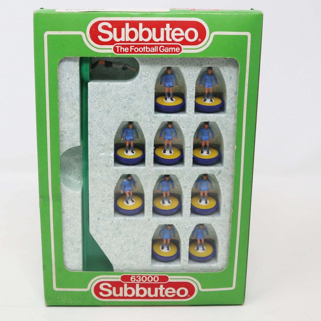 Vintage Subbuteo 63000 the Football Game Table Soccer Players Team Set ...