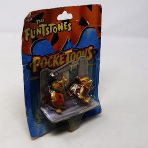 Vintage 2000 Hanna Barbera Pocketoons the Flintstones Collectable Fred ...