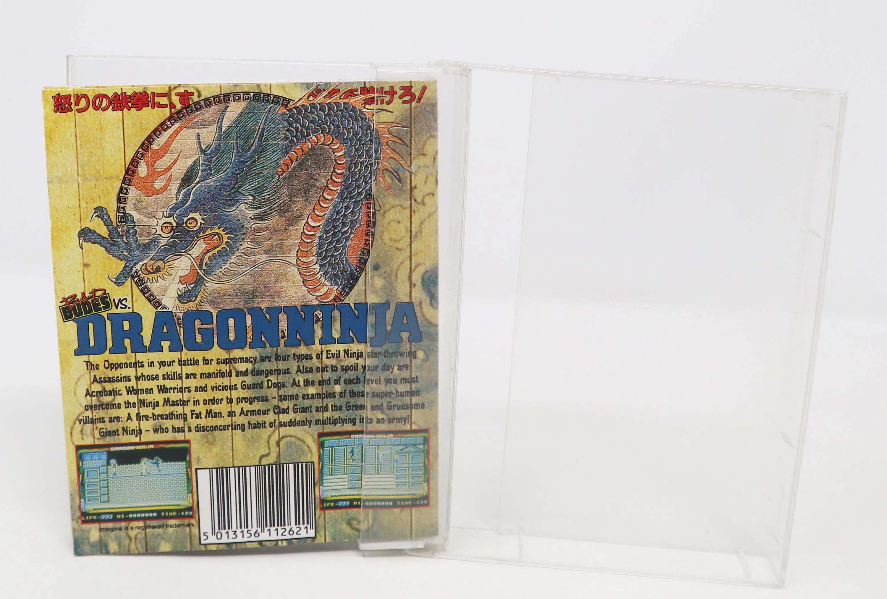 Vintage 1988 80s Spectrum 48K 128K Bad Dudes Vs. Dragon Ninja Cassette ...