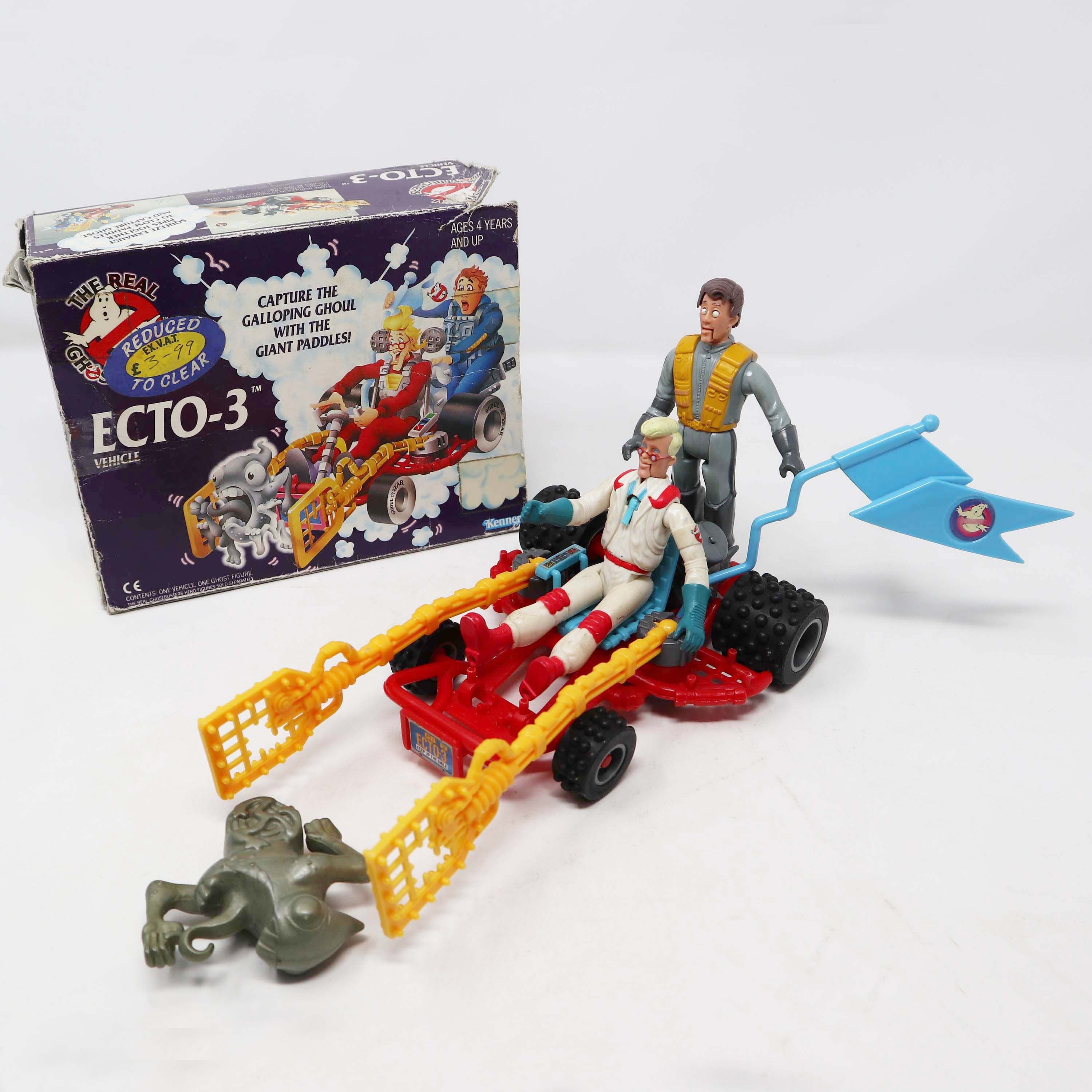 Vintage 1989 80s Kenner the Real Ghostbsusters Ecto-3 Vehicle Boxed ...