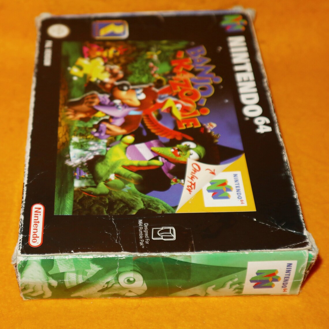 Vintage 1998 90s Nintendo 64 N64 Banjo Kazooie Cartridge Video - Etsy