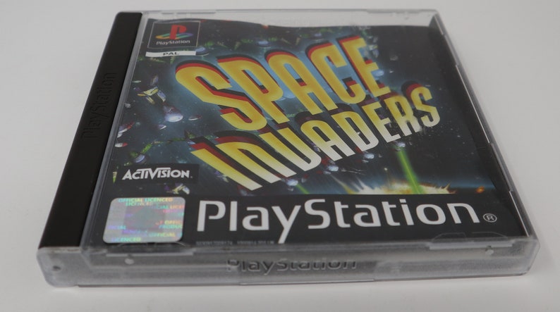 Vintage 1999 90s Playstation 1 PS1 Space Invaders Video Game - Etsy