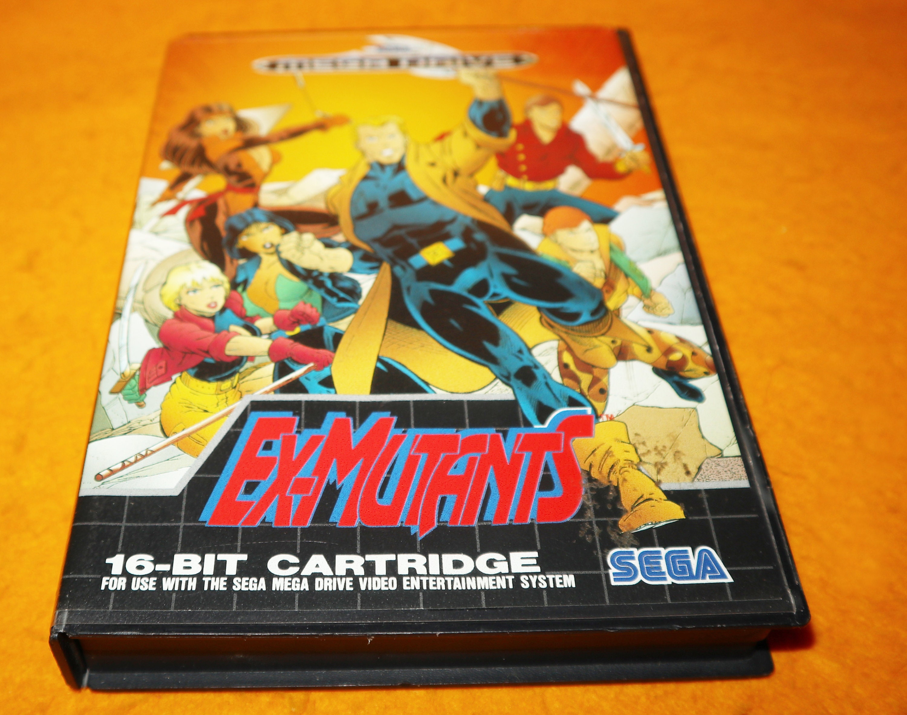 Vintage 1992 90s Sega Mega Drive Megadrive Ex-mutants 16-bit - Etsy UK