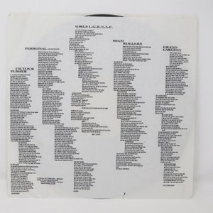 Vintage 1988 80s Sire Records Ice-t - Power USA 12" LP Vinyl Record ...
