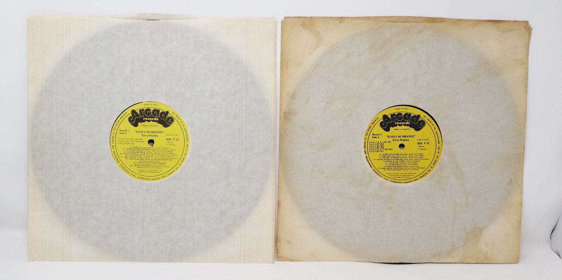 Vintage 1970s Arcade Records RCA Elvis Presley - 40 Greatest Hits ...