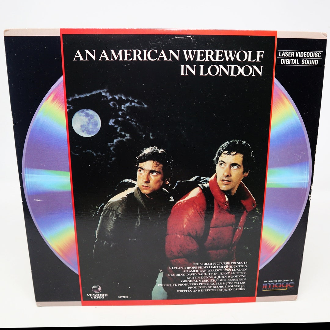 Vintage 1981 80s Vestron Video an American Werewolf in London Extended ...