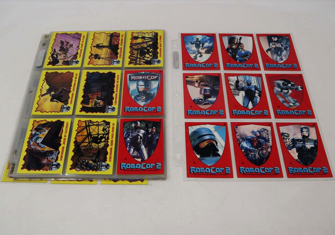 Vintage 1999 90s TOPPS Movie Card Series Robocop Robo Cop 2 Trading ...