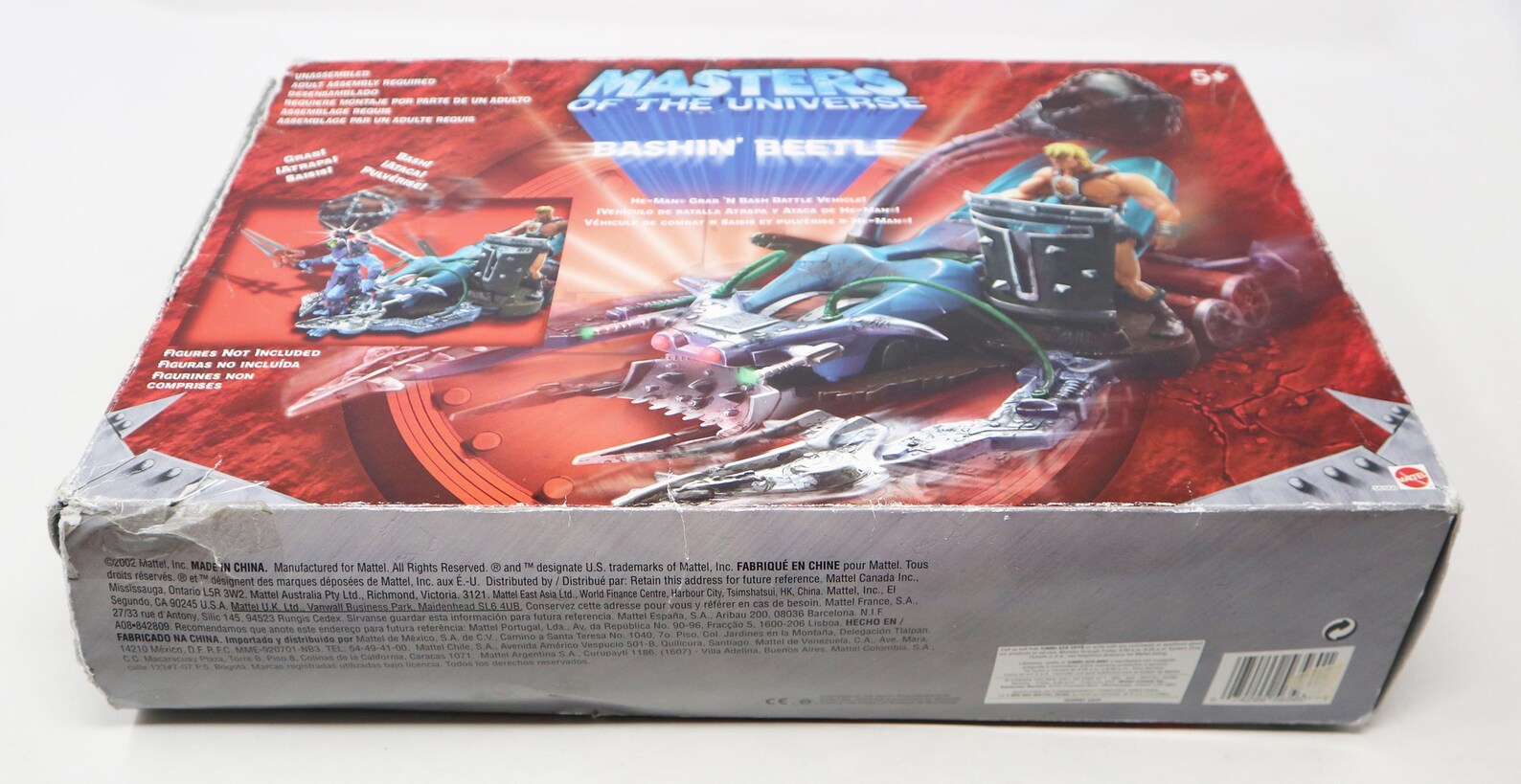 2002 Mattel Masters of the Universe MOTU Modern Series He-man Bashin ...