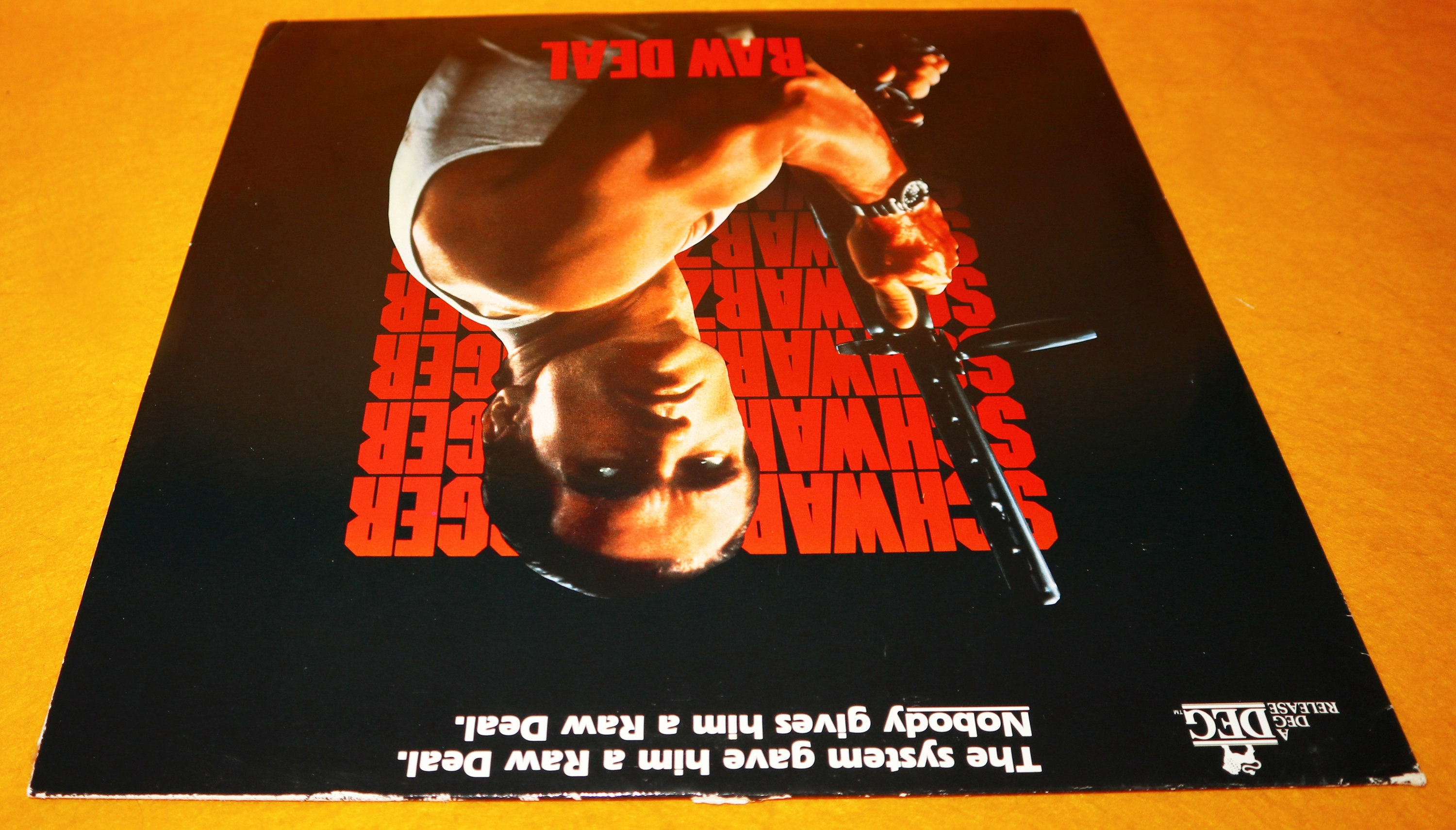 Vintage 1986 80s HBO Video Raw Deal Laser Disc Laserdisc NTSC | Etsy