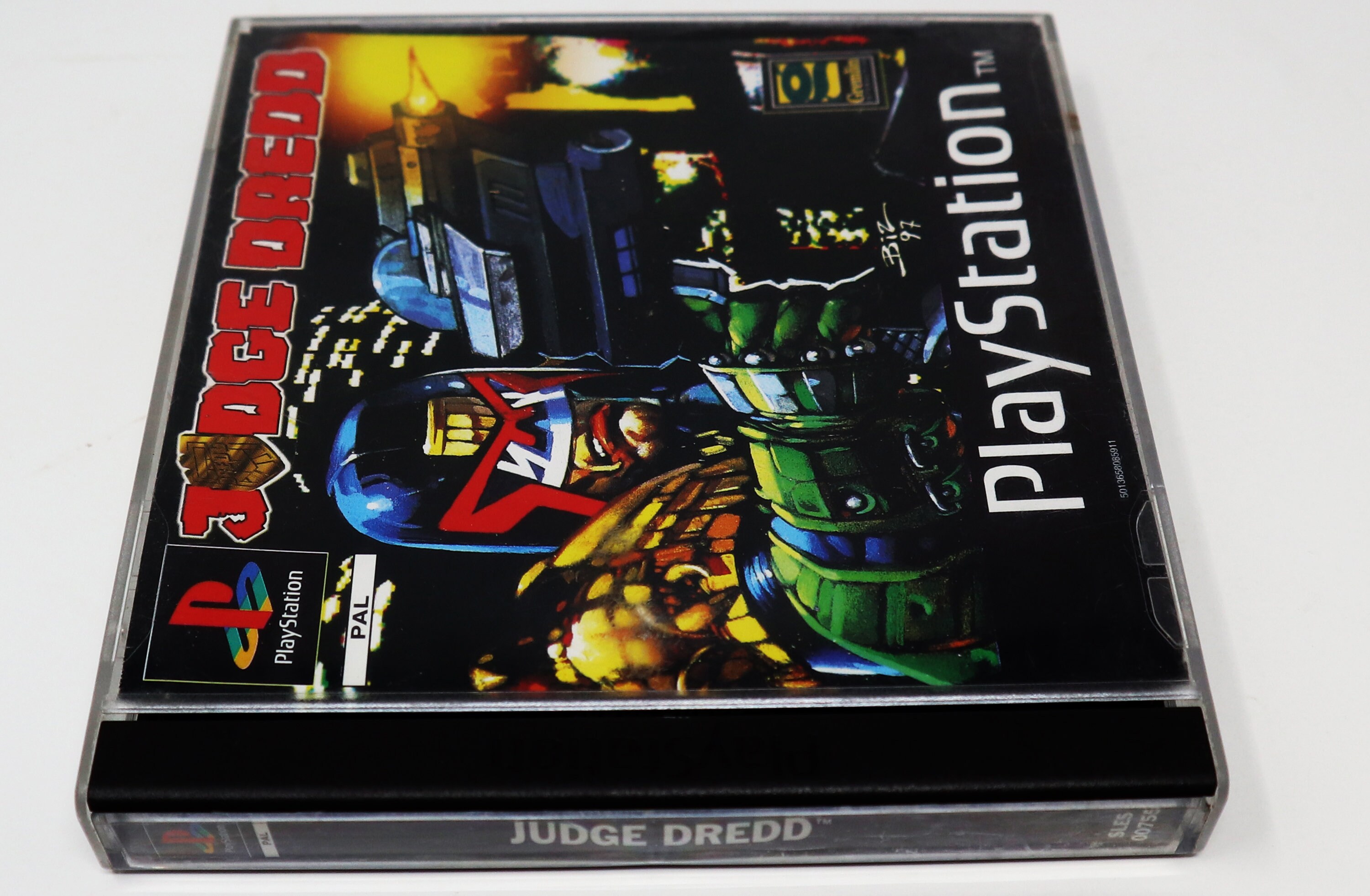 Vintage 1997 90s Playstation 1 PS1 Judge Dredd Video Game Pal Version 1 ...