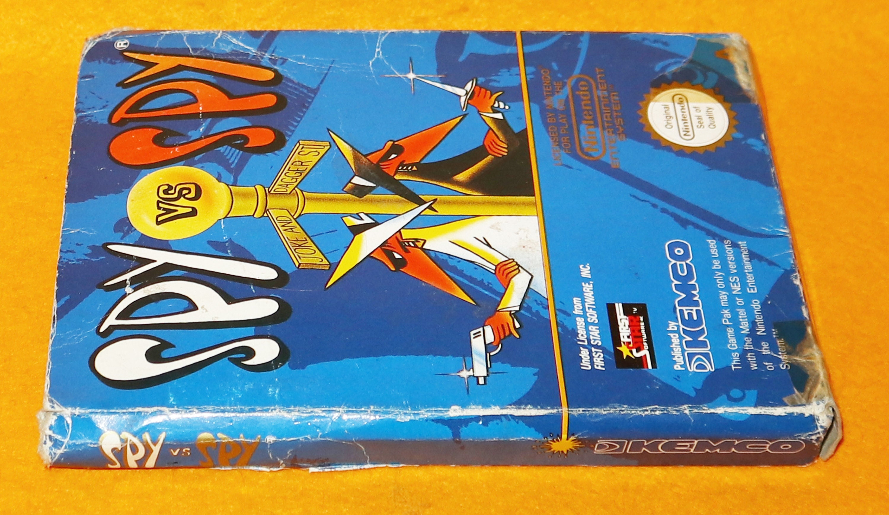 Vintage 1990 90s Nintendo Entertainment System NES Spy vs. Spy | Etsy