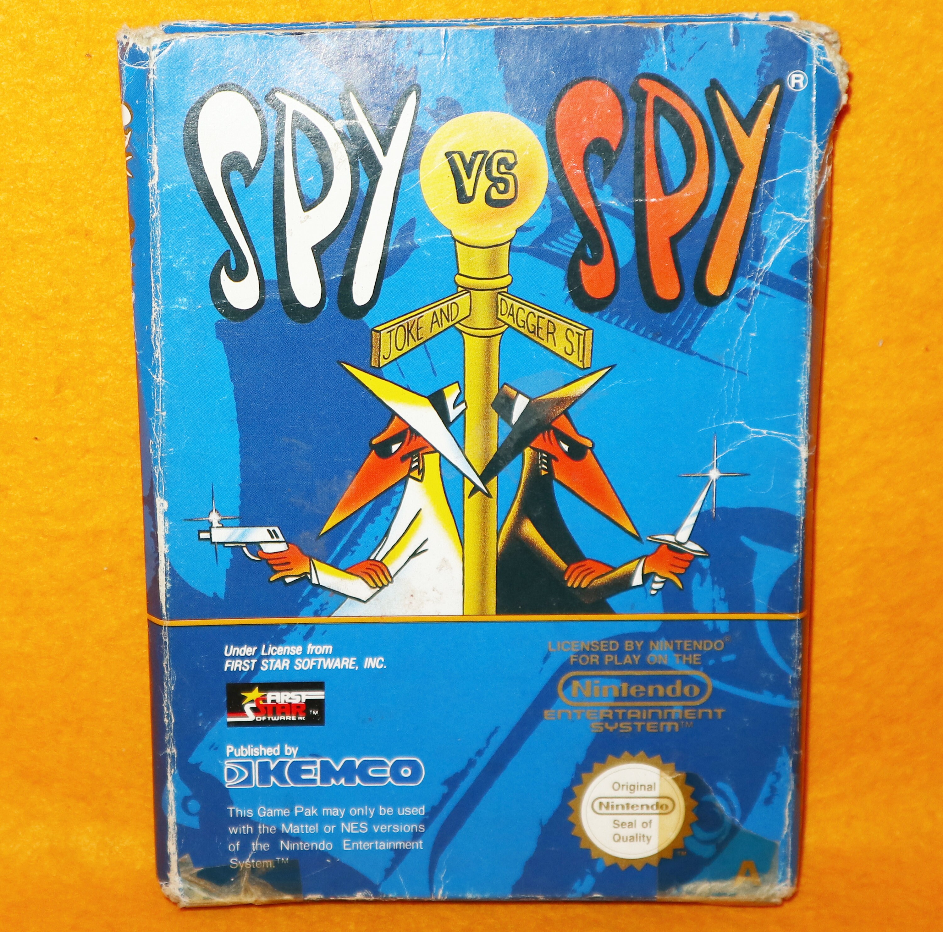 Vintage 1990 90s Nintendo Entertainment System NES Spy vs. Spy | Etsy