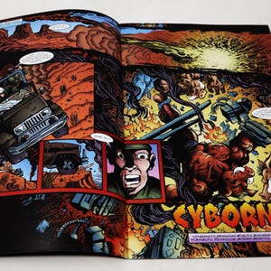 Vintage Comics Cyboars Comic Book August #1 No. 1 Vintage Gold Edition ...