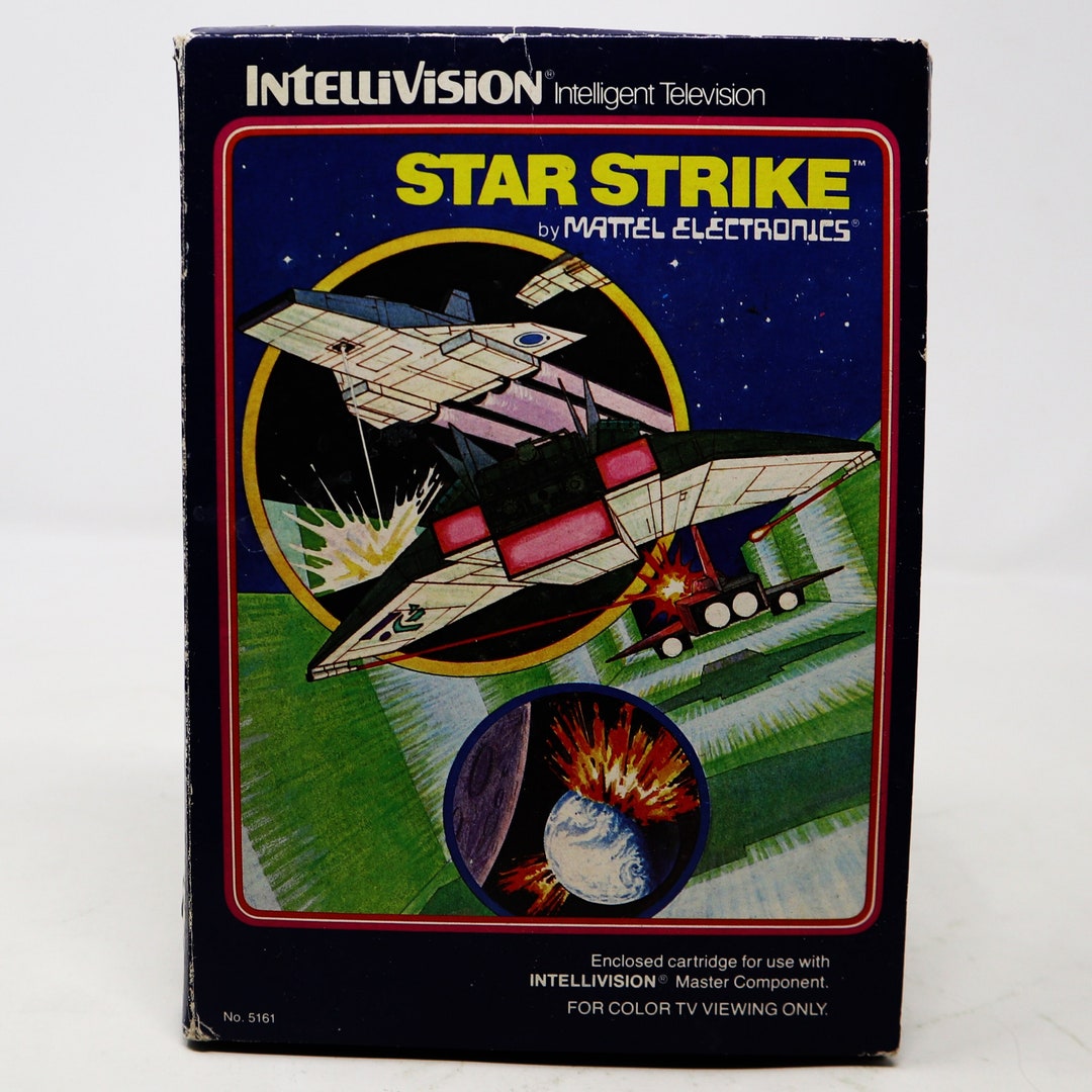 Vintage 1981 80s Mattel Electronics Itellivision Intelligent Television ...