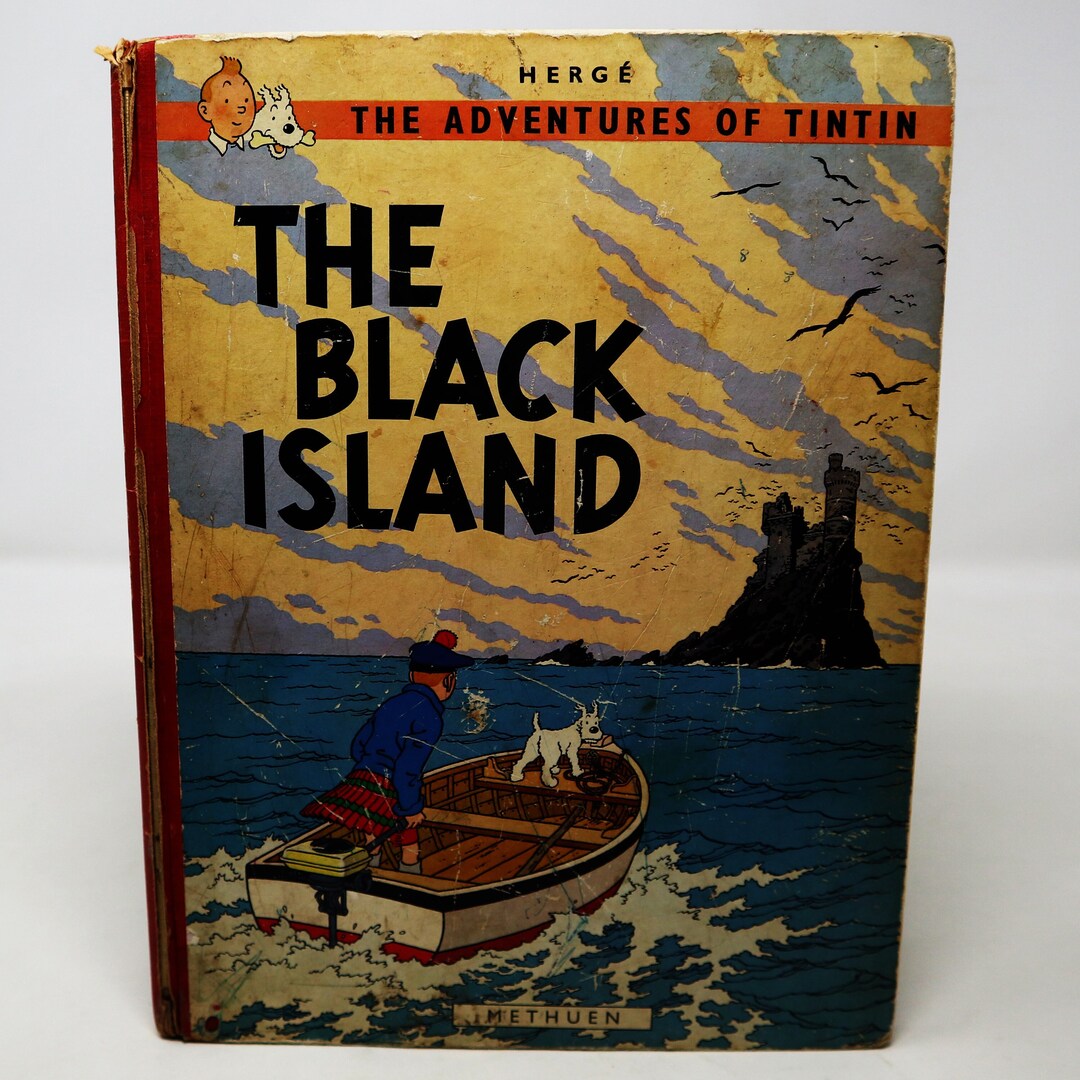Vintage 1966? 60s Casterman Herge - the Adventures of Tintin - the ...