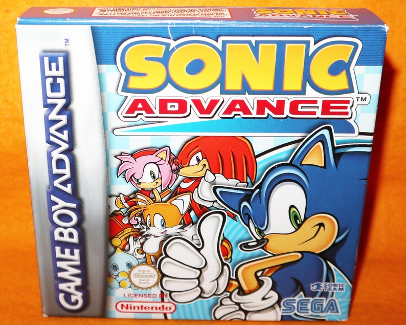 Vintage 2001 Nintendo Game Boy Advance Compact Video Game - Etsy