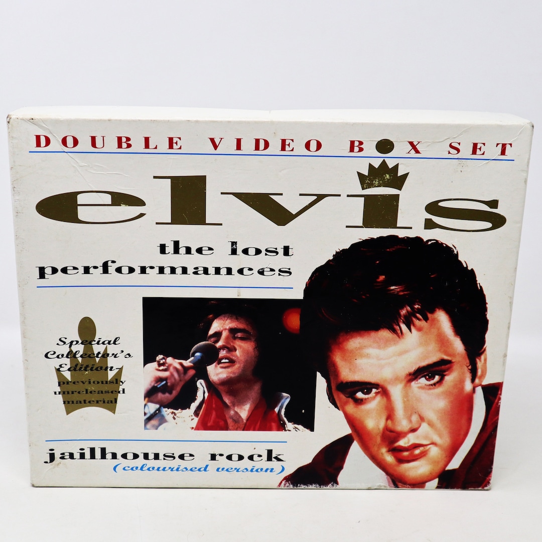 Vintage 1992 90s MGA Home Video Elvis the Lost Performances Limited ...