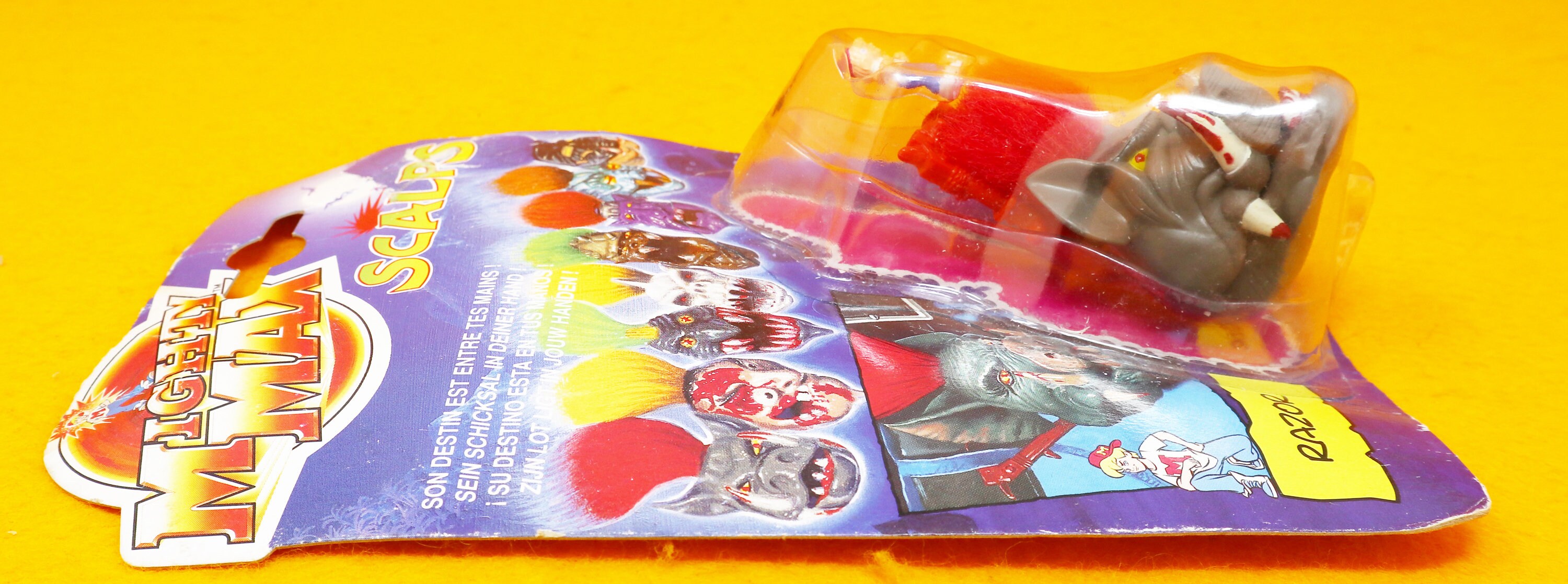 Vintage 1993 90s Bluebird Toys Ideal Mighty Max Dread Heads Scalps ...