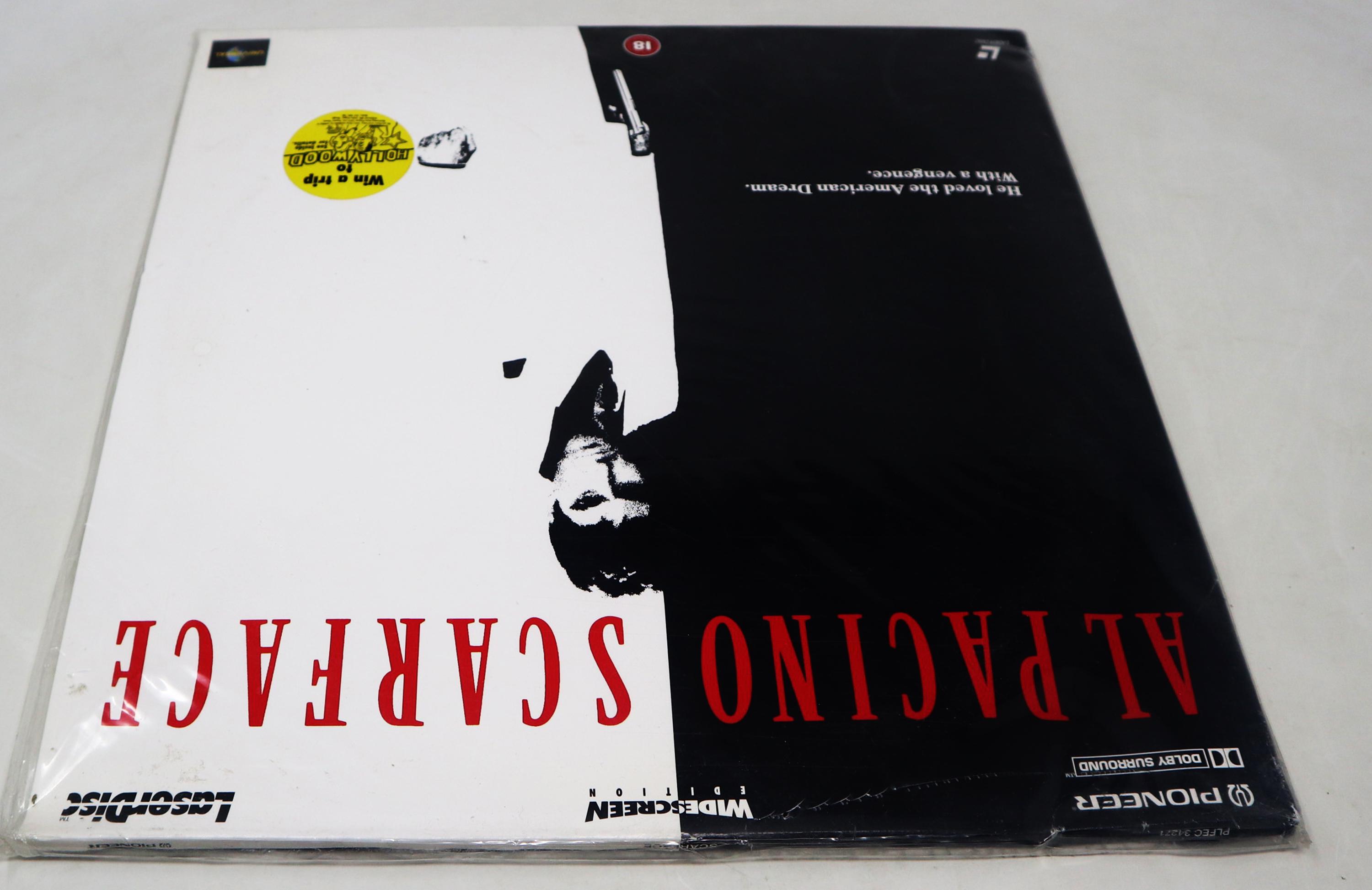 Vintage 1995 90s Pioneer Al Pacino Scarface Widescreen Edition Stereo ...
