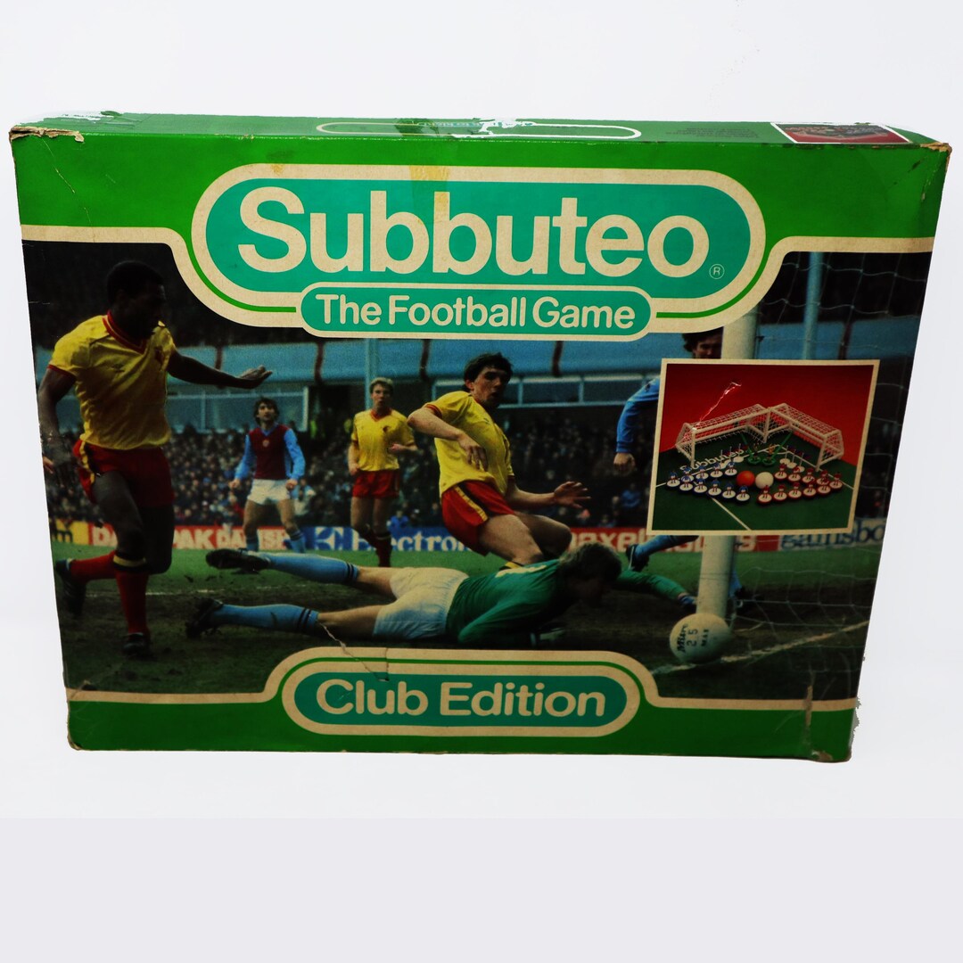 Vintage Waddington Games Subbuteo the Football Game Club Edition Table ...