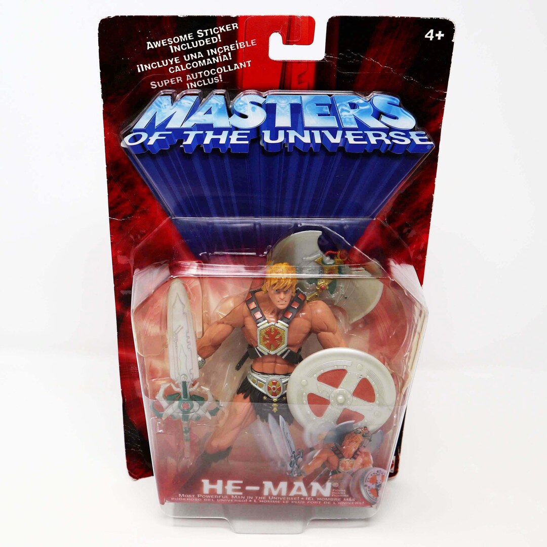 2002 Mattel He-man MOTU Masters of the Universe Modern Series He-man ...
