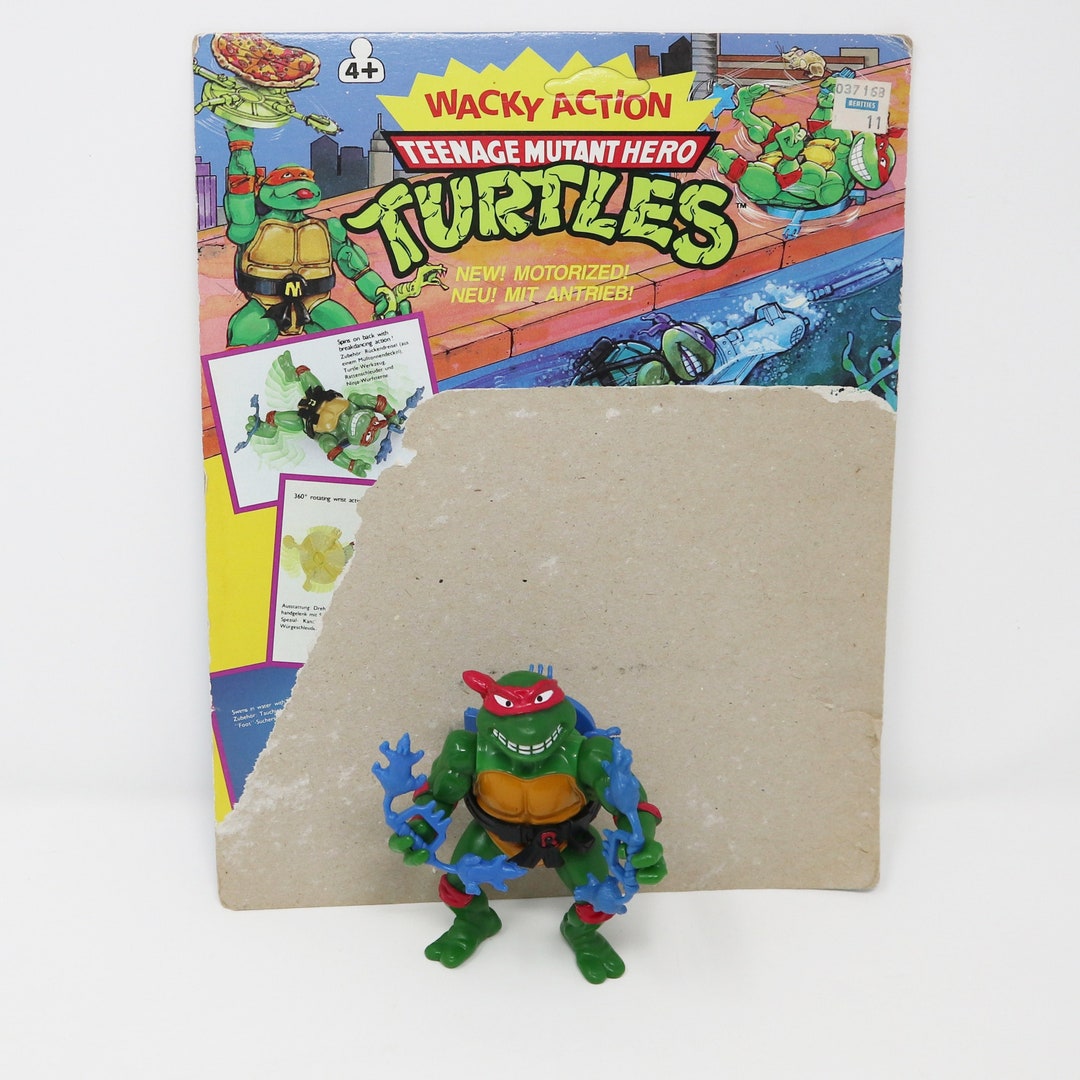 Vintage 1990 90s Wacky Action Teenage Mutant Hero Ninja Turtles (TMHT ...