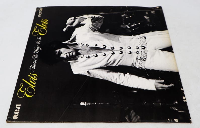 Vintage 1971 70s RCA Victor Elvis Presley - That's the Way It is 12" LP ...
