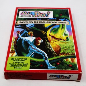 Vintage 1983 80s Atari 2600 Mr. Do by Universal Video Game - Etsy