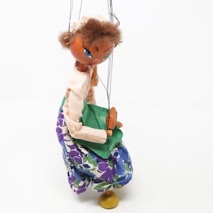 Vintage Pelham Puppets Gypsy Girl (LS) Hand Made Simple Dancing Wooden ...