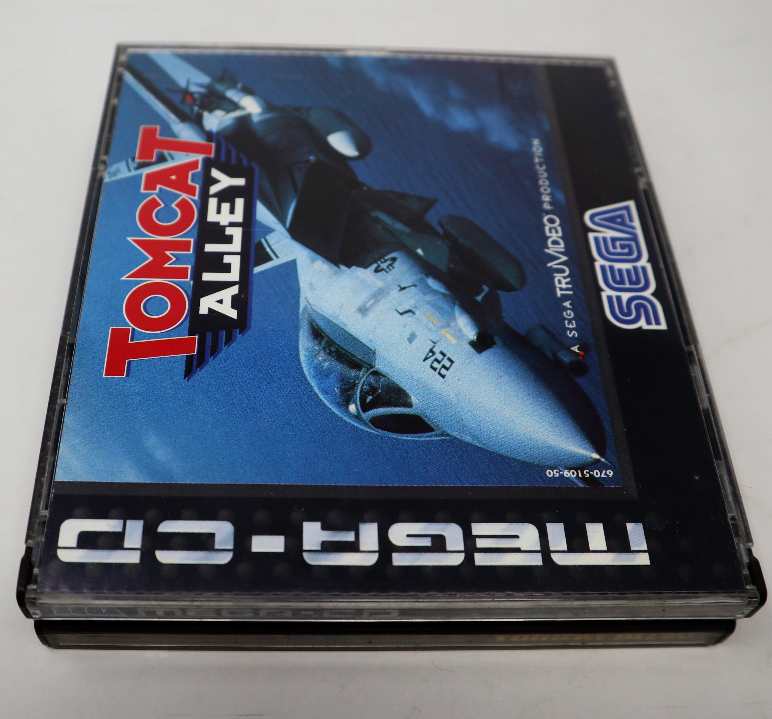 Vintage 1994 90s Sega Mega-cd System Sega Tomcat Alley Compact - Etsy